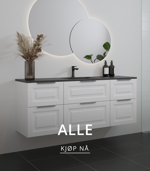 Landlig bad | Kjøp landlige badeskap hos Billigskabe